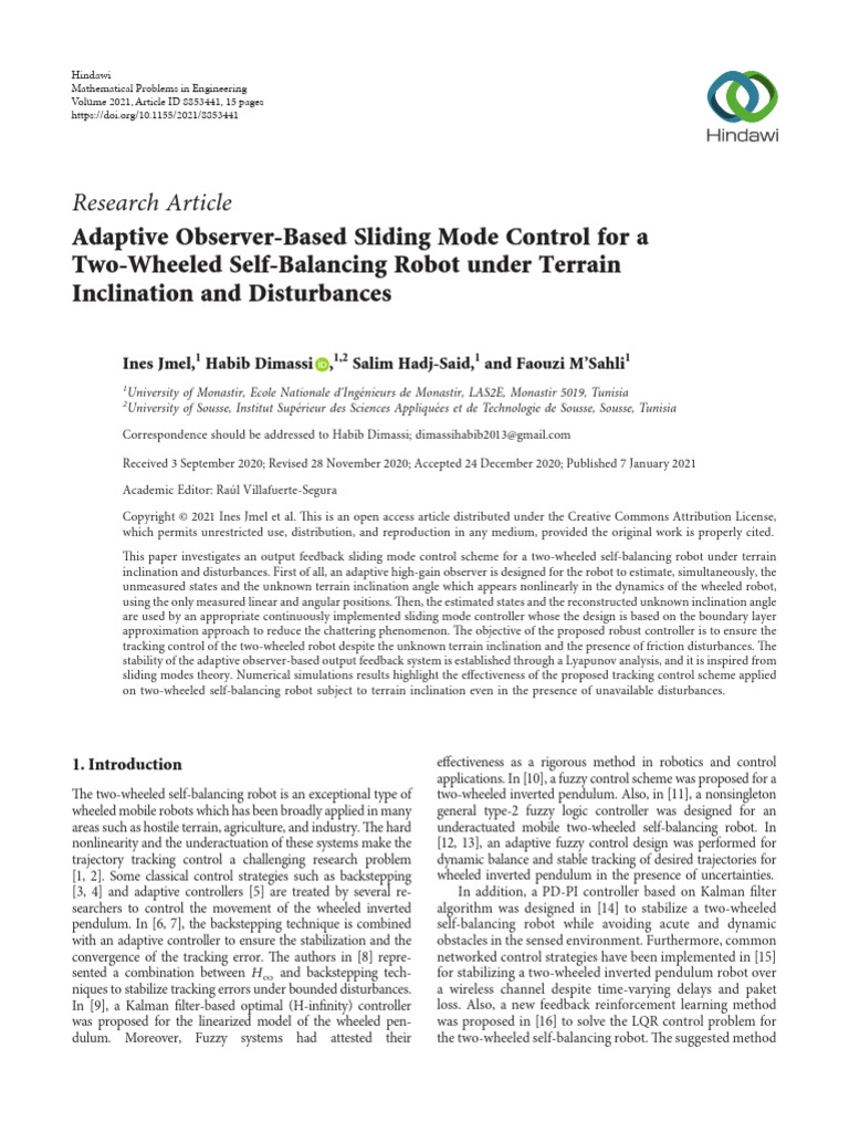 Adaptive Observer Based Sliding Mode Con | PDF | Control Theory | Mathematics