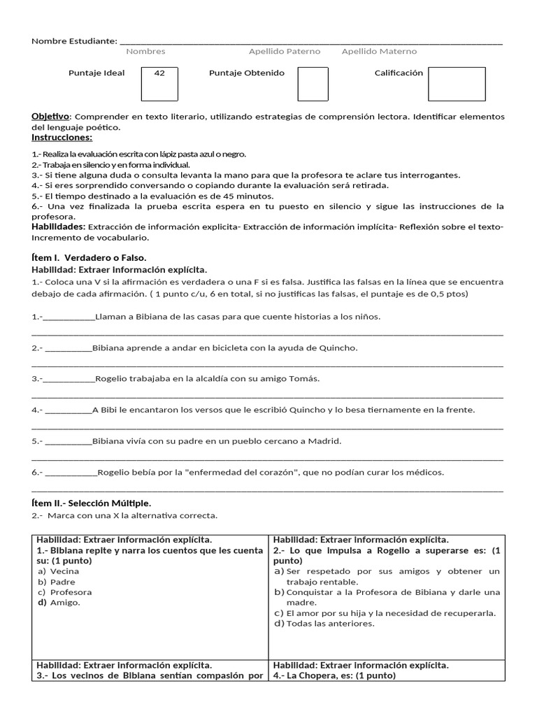 LECT DOM 2 - 6 - BIBIANA Y SU MUNDO (Recuperado Automáticamente) | PDF