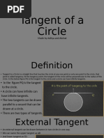 Tranverse Common Tangent, Direct Common Tangent | PDF