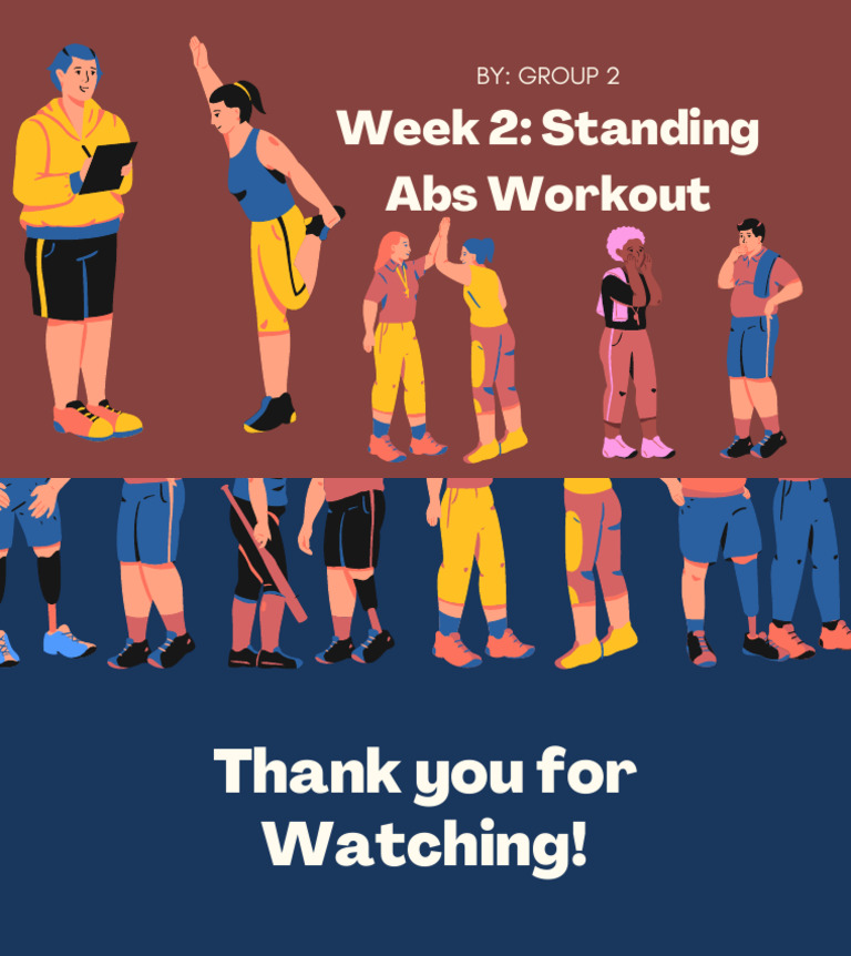 Week 2 Standing Abs Workout | PDF