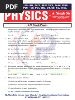 Quantum Mechanics Mcqs | PDF | Hamiltonian (Quantum Mechanics) | Science & Mathematics
