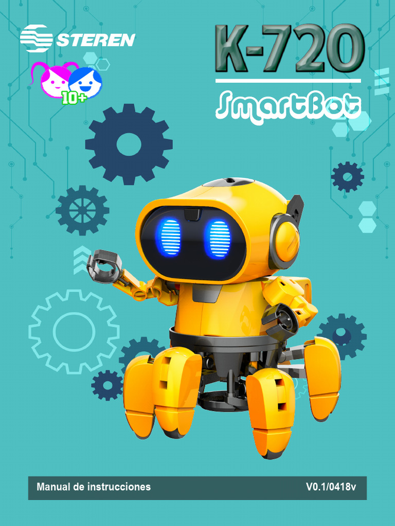 Manual de Instrucciones Robot K-720 | PDF | Diodo emisor de luz | Ligero
