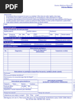 Informe Médico AXA 2024 Editable | PDF | Póliza de seguros | Hospital