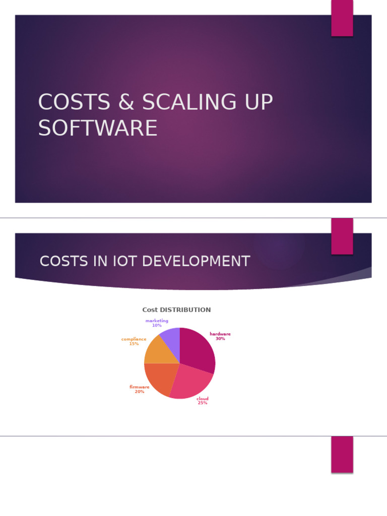 Costs & Scaling Up Software | PDF | Internet Of Things | Cloud Computing