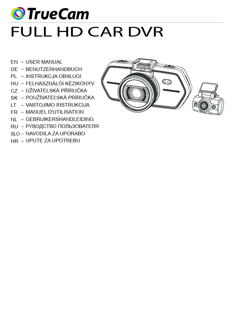 Truecam a6 Manual Multilang | PDF | Battery Charger | Waste Management