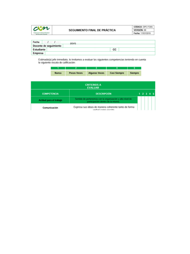 Seguimiento - Pract | PDF