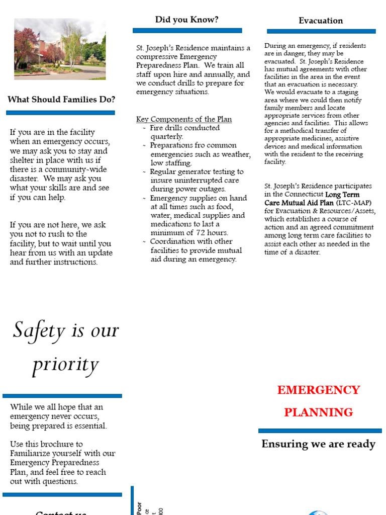 Emergency Preparedness at St. Joseph’s | PDF | Emergency | Emergency ...