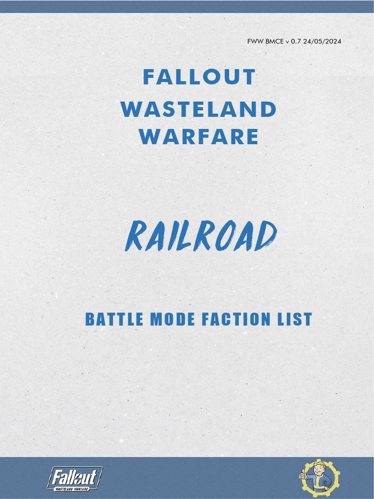 Railroad v 0.7 | PDF | Armour | Rifle