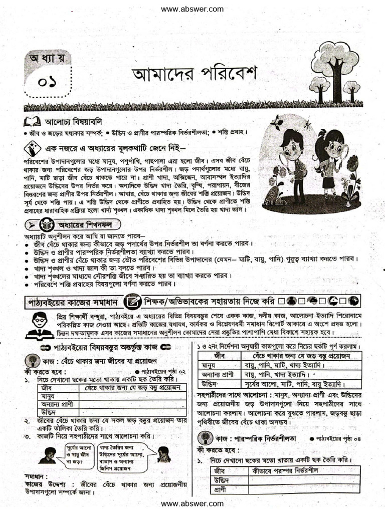 Chapter - Class 5 Science | PDF