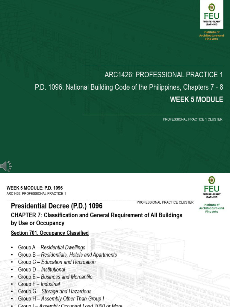 ARC 1448 - Week 4 - PD 1096 Rule 7&8 | PDF | Window | Ventilation ...