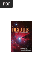 Precalculus - Mathematics For Calculus 7th Edition Edition PDF | PDF