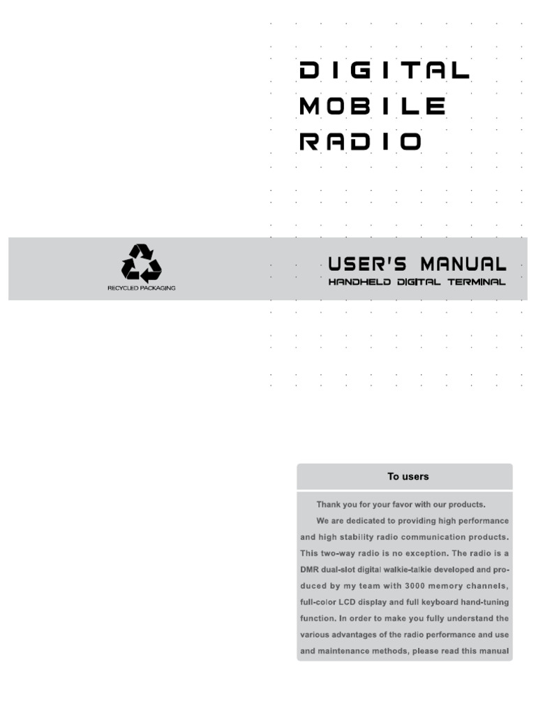 Manual do Usuário DM-1701 | PDF