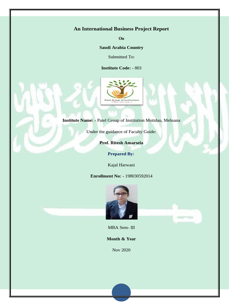 Saudi Arabia Population Overview 2020 | PDF | Salman Of Saudi Arabia ...