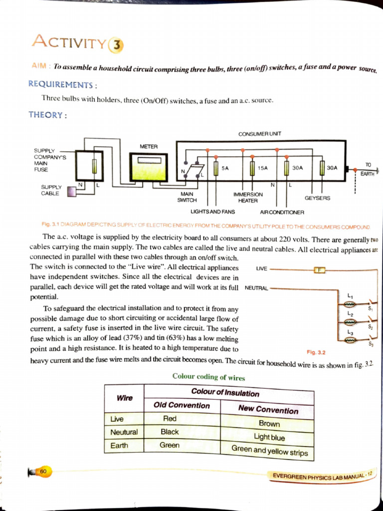 Physics Activity Class 12 | PDF | Series And Parallel Circuits | Fuse ...