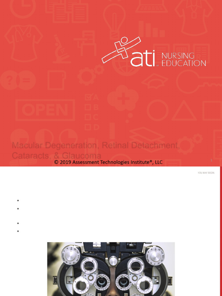 AMS-Disorders of The Eye-RN | PDF | Glaucoma | Cataract