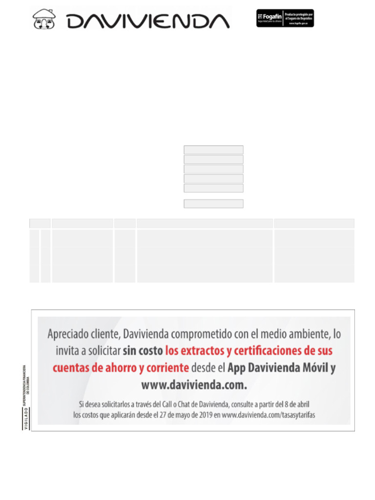 Cuenta de Ahorros8684 Abril 2019 | PDF | Servicios financieros | Industrias de servicio