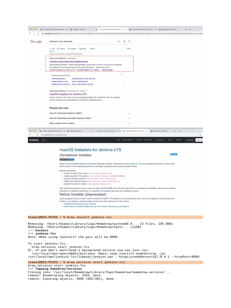 5 - How To Install and Configure Jenkins On MacOS and Uninstall (Online ...
