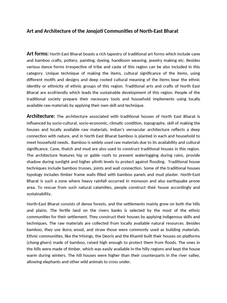 Art and Architecture of The Janajati Communities of North | PDF | Rituals