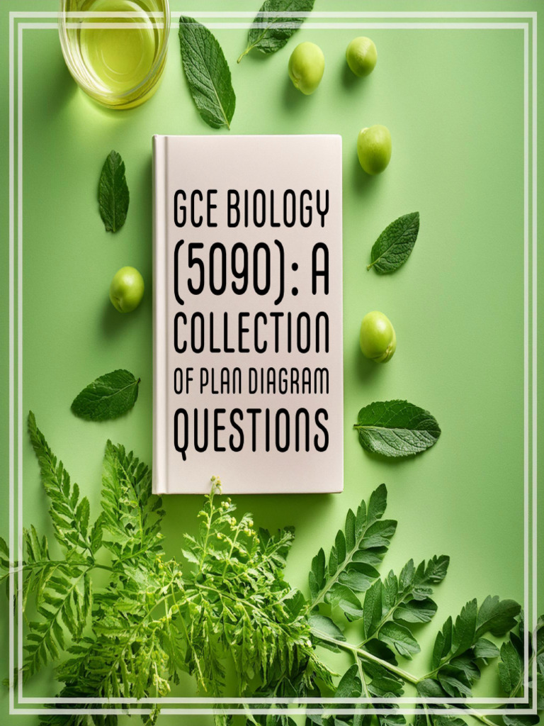 GCE Biology (5090) - A Collection of Plan Diagram Questions | PDF
