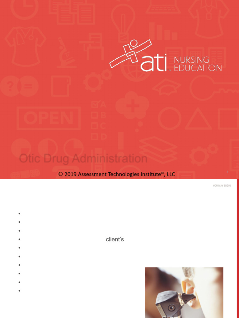 Pharm-Otic Drug Administration-RN | PDF