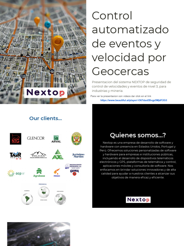 Control Automatizado de Eventos y Velocidad Por Geocercas | PDF | Software | Sistema de ...