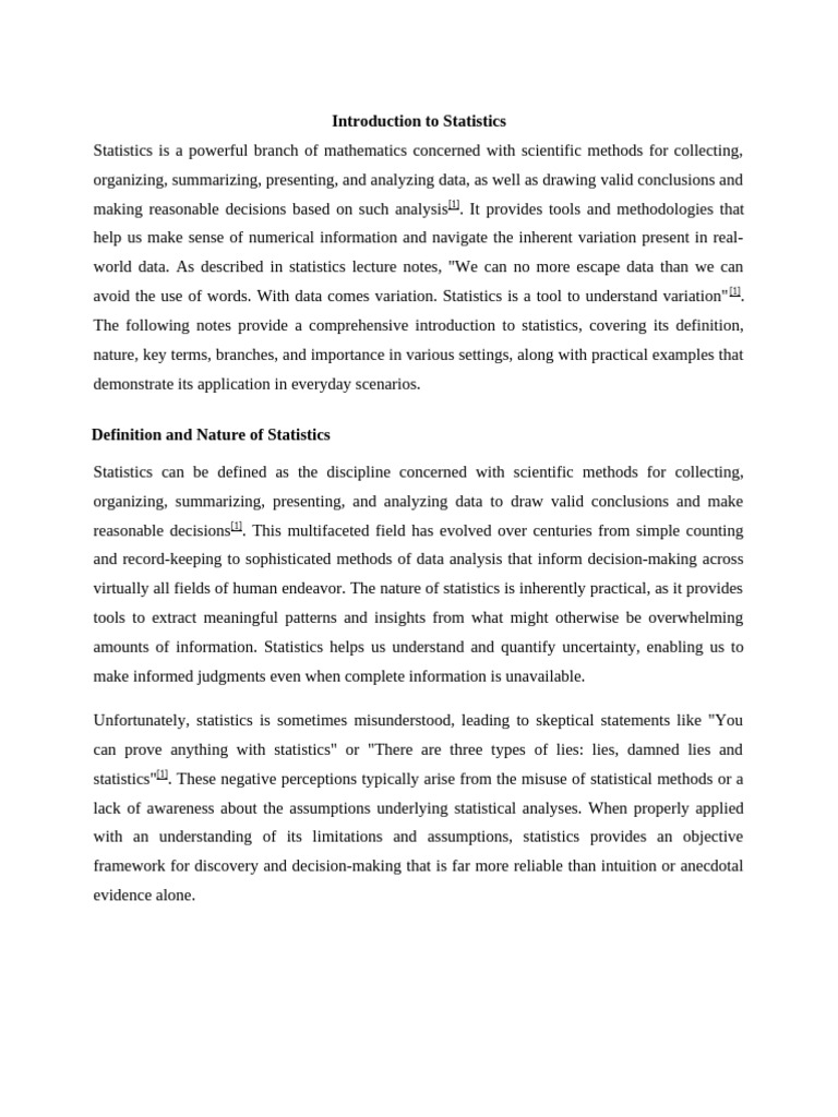 Introduction to Statistics for IGCSE Students | PDF | Statistics ...