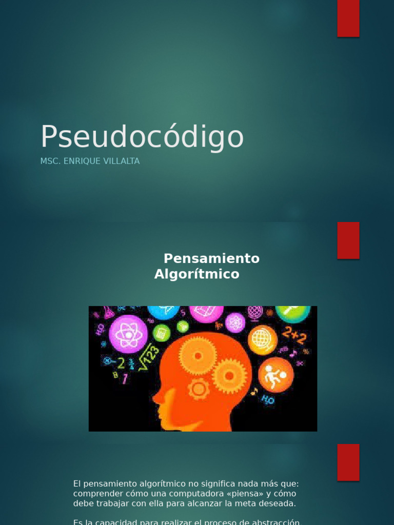 Pseudocódigo | PDF