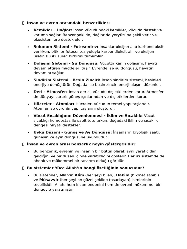 İnsan Ve Evren | PDF