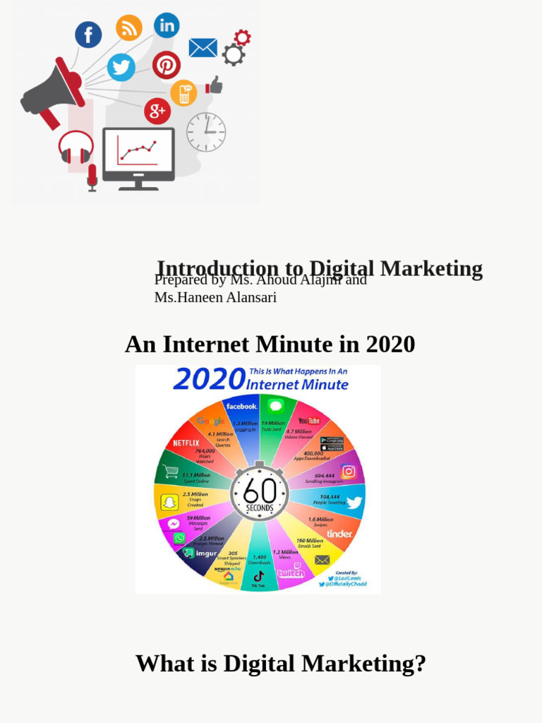 Ch1 ntroduction To Digital Marketing | PDF | Digital Marketing | Marketing