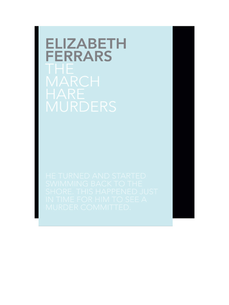 Ferrars, Elizabeth - The March Hare Murders | PDF