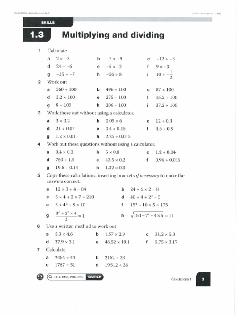 Year 10 Homework | PDF