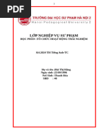 Tổ chức hoạt động trải nghiệm, hướng nghiệp THCS | PDF