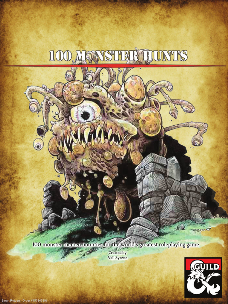 100 Monster Hunts | PDF
