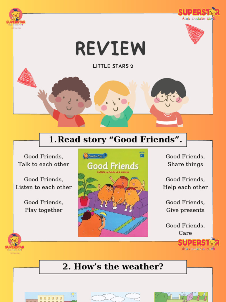 Little Stars 2: Friendship and School Activities | PDF