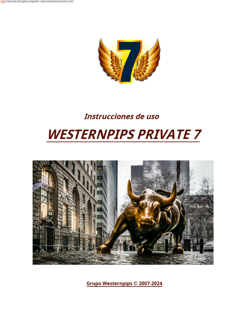 ENG Westernpips Private-user Guide.en.Es | PDF | Arbitraje | Mercados ...