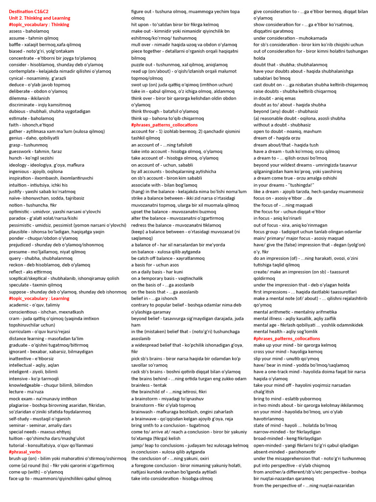 Destination C1 | PDF