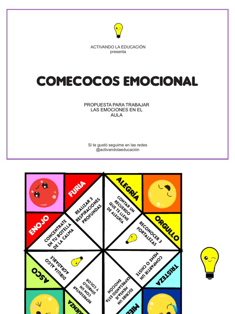 Comecocos EMOCIONAL | PDF