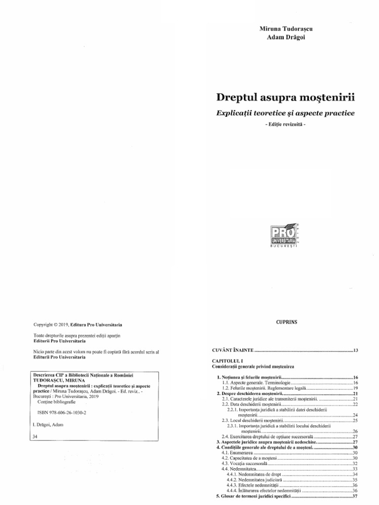 Drept Civil Succesiuni | PDF