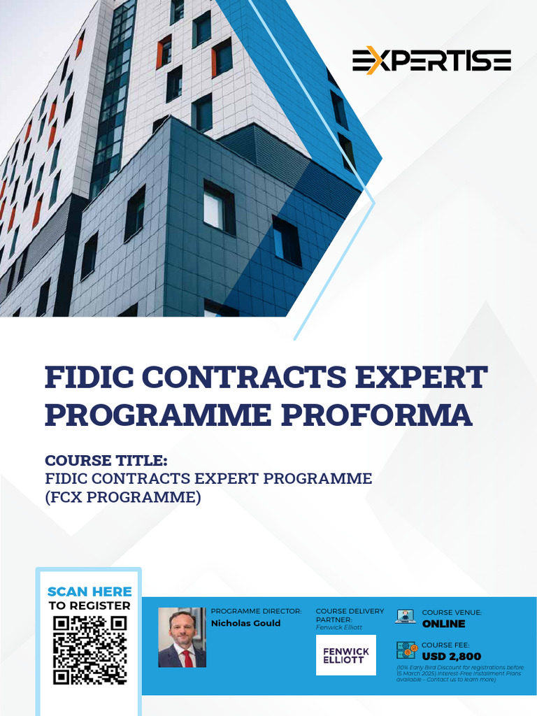 FIDIC Contracts Expert Training Course | PDF | United Arab Emirates ...