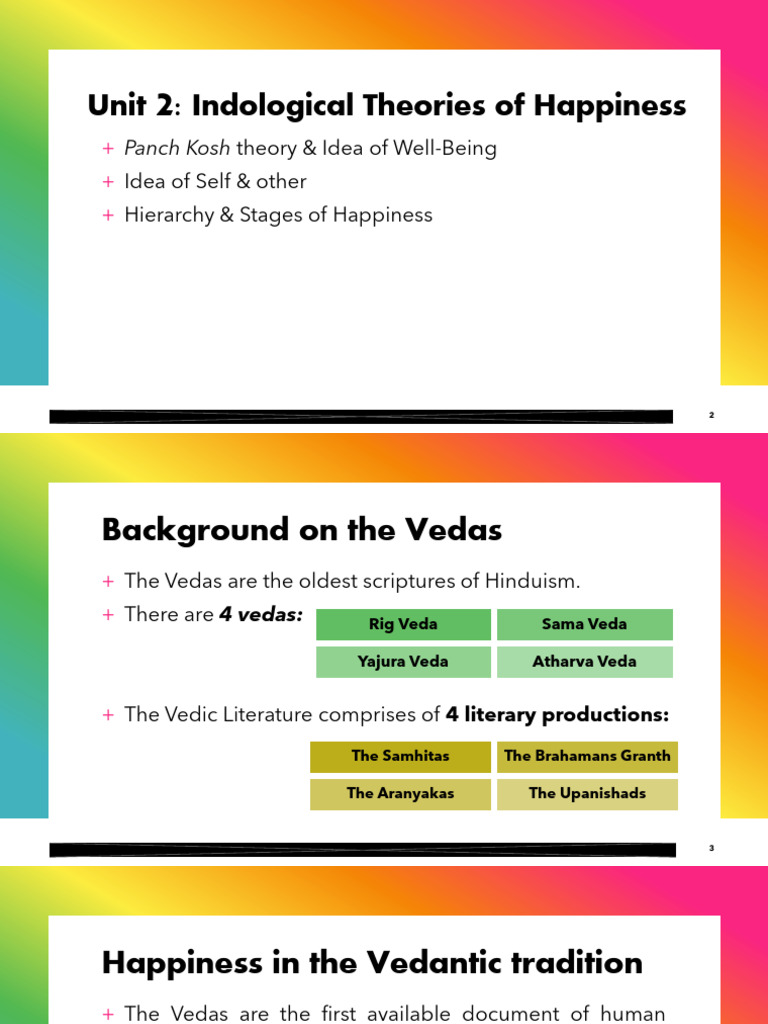 The Art of Being Happy - SS - Unit 2 | PDF | Ātman (Hinduism) | Brahman