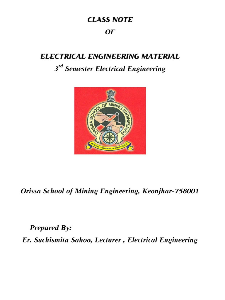 5.ELECTRICAL-ENGINEERING-MATERIAL | PDF