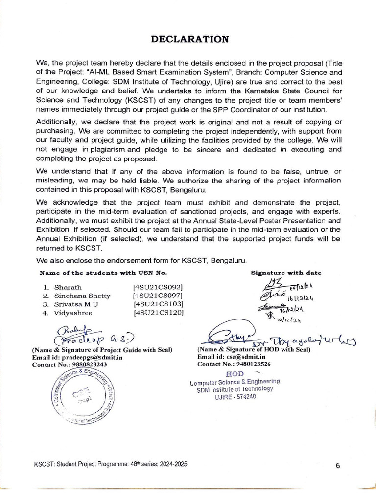 02_ AI-ML Based Smart Examination System_ declaration_ endorsement ...