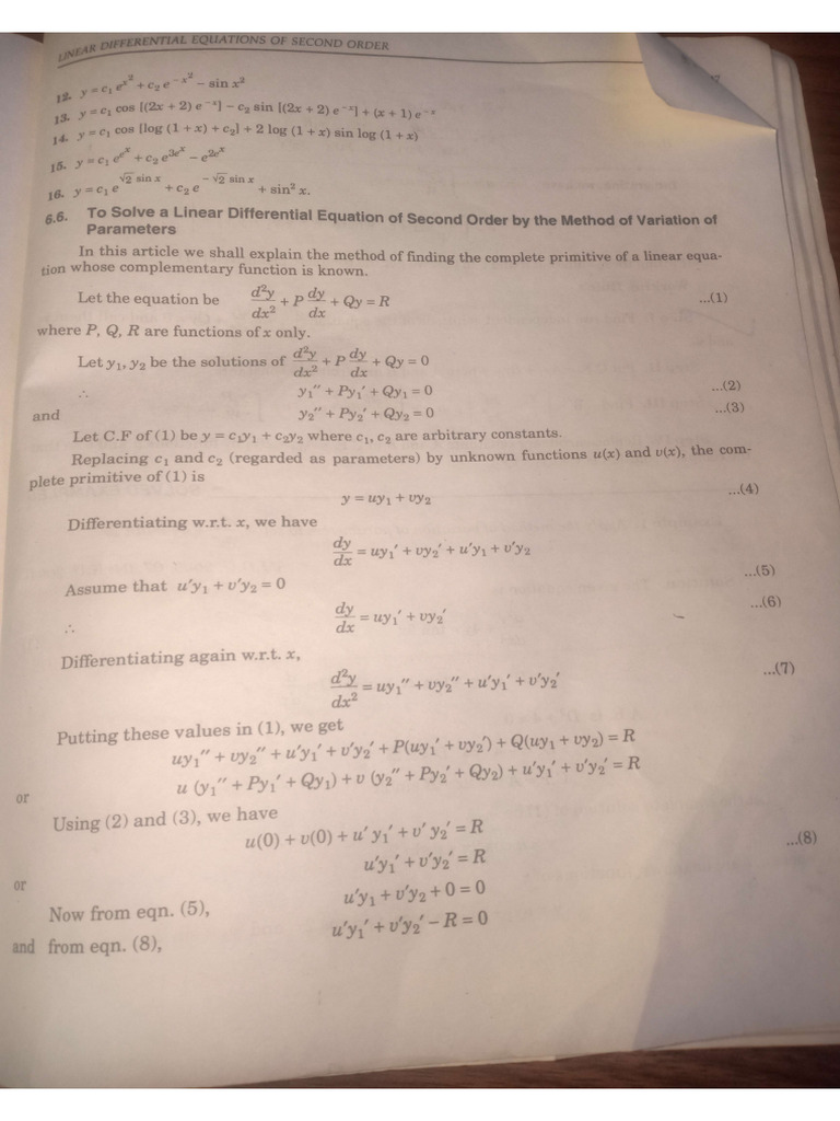 CH 1 Maths | PDF