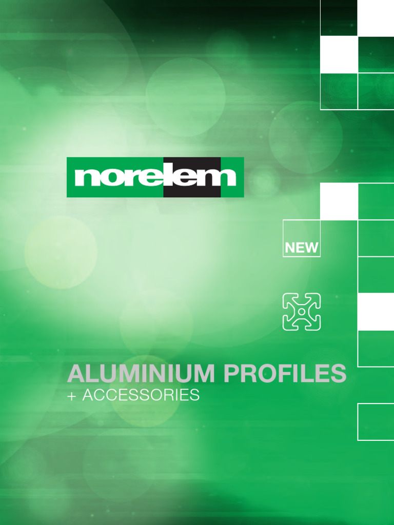 Norelem Aluminium Profiles 2016 | PDF | Computer Graphics | Graphics