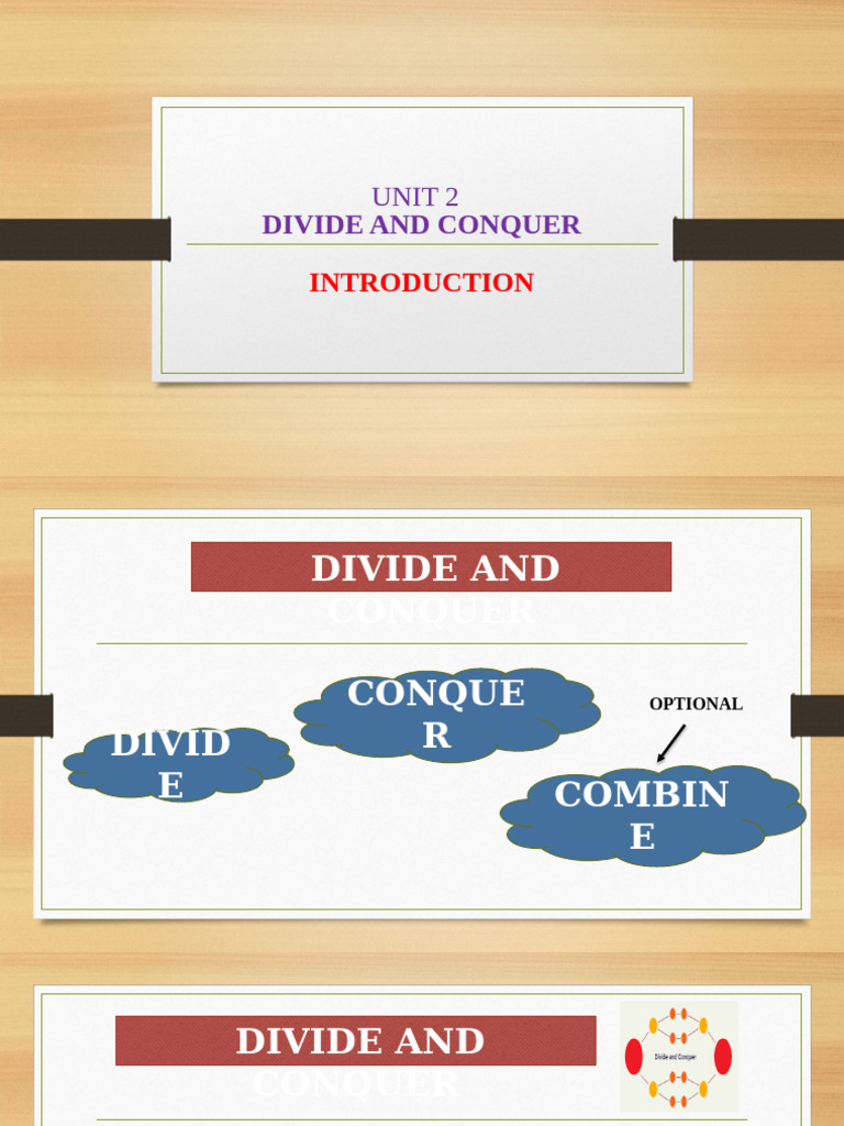 Min-Max with Divide and Conquer | PDF | Recurrence Relation | Algorithms