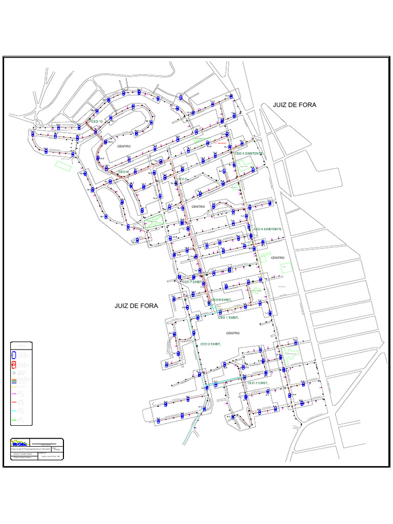 Mapa de Bairros de Juiz de Fora | PDF