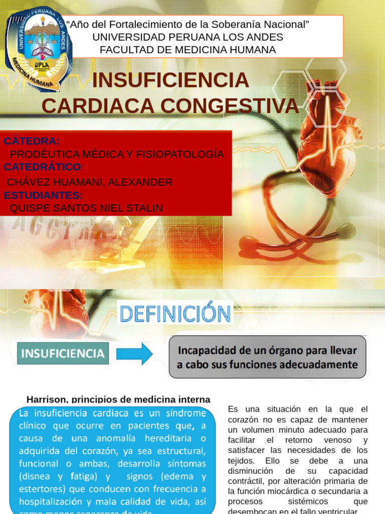 Insuficiencia Cardiaca Congestiva | PDF | Insuficiencia cardíaca | Enfermedades y trastornos