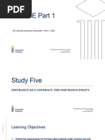 CAIB 2 Practice Exam Answer Key | PDF | Insurance | Underwriting