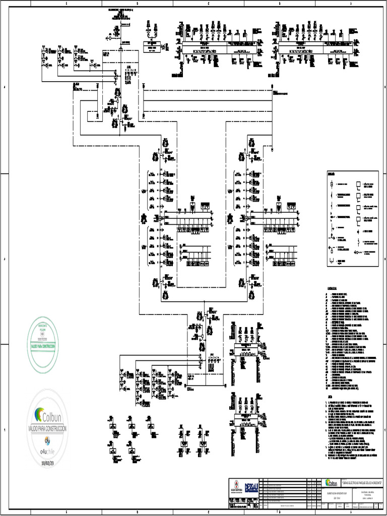 CEHOR-20009-S39-5-e2-PL-003_1_SCO_SE SUR 220kV | PDF | Energía eólica | Electricidad renovable