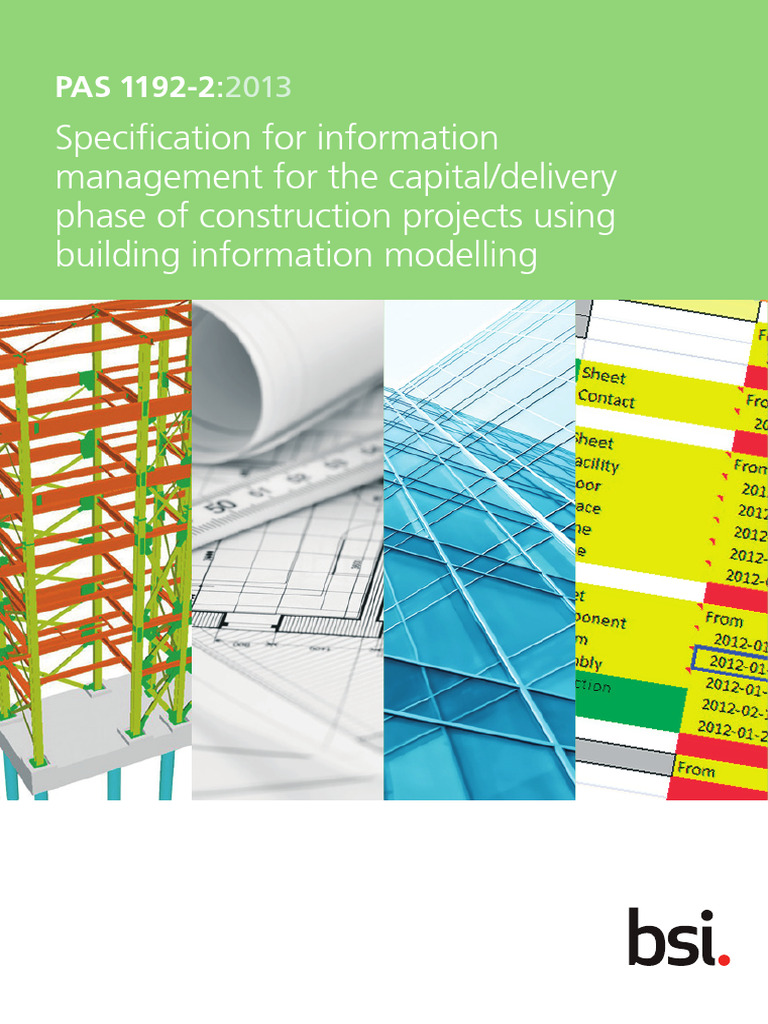 Pas 1192-2 2013 | PDF | Building Information Modeling